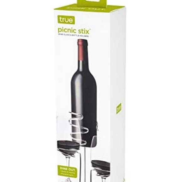 Dining | True Picnic Stix Wine Bottle Holder2 Glass Holder | Poshmark